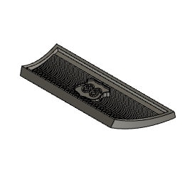 1966-67 Chevelle El Camino Malibu Radio Delete Plate | Dash Cover ...