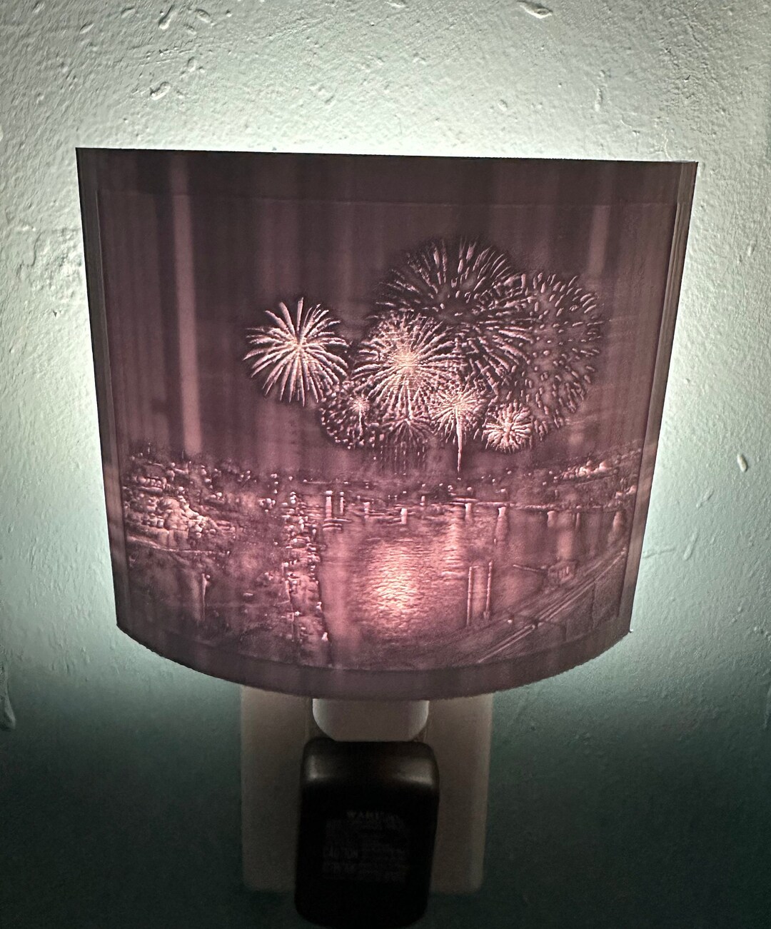 Holiday / Custom Night Light Lithophane - Etsy
