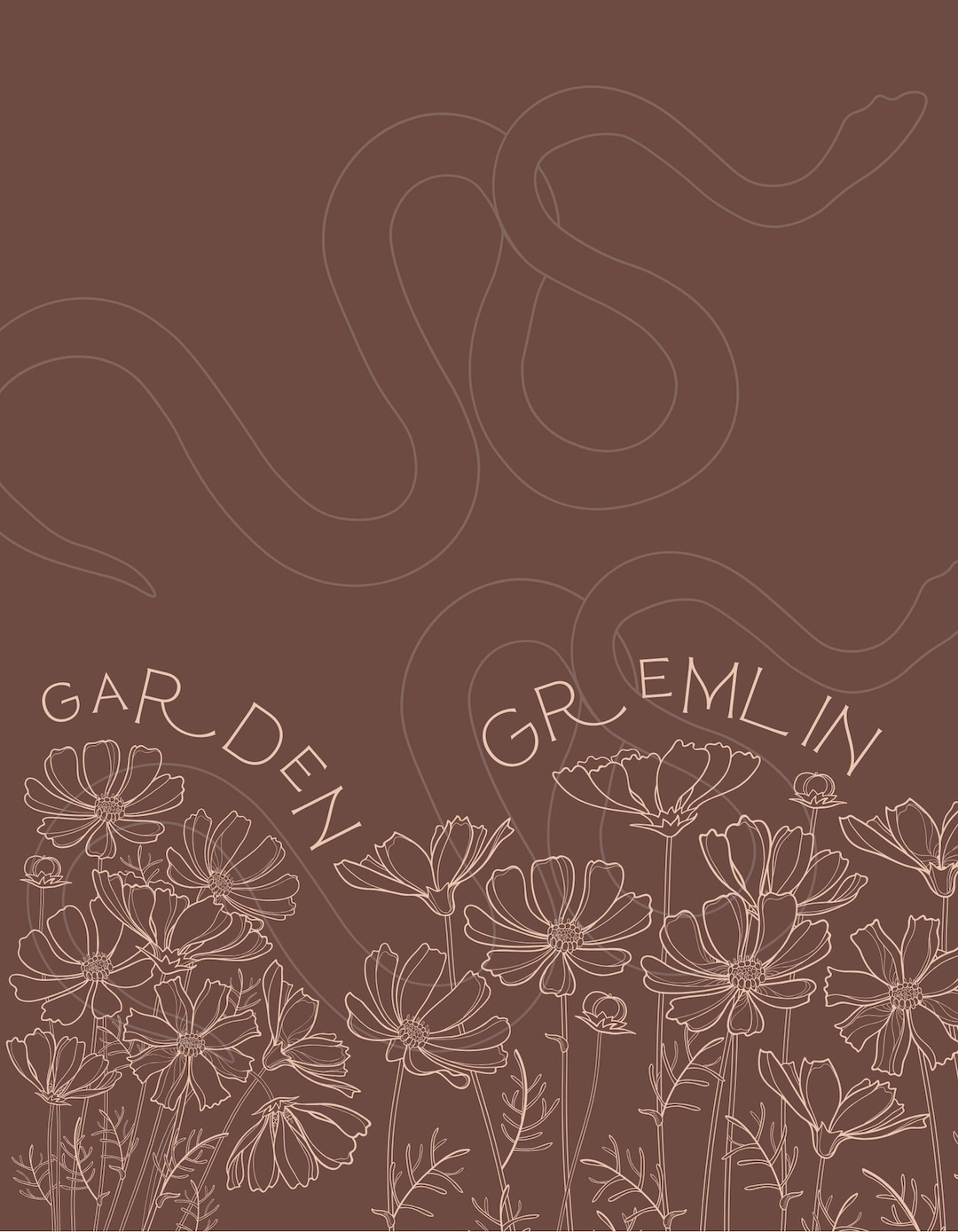 INSTANT DOWNLOAD Garden Gremlin Flowers Tshirt Graphic Design Digital ...