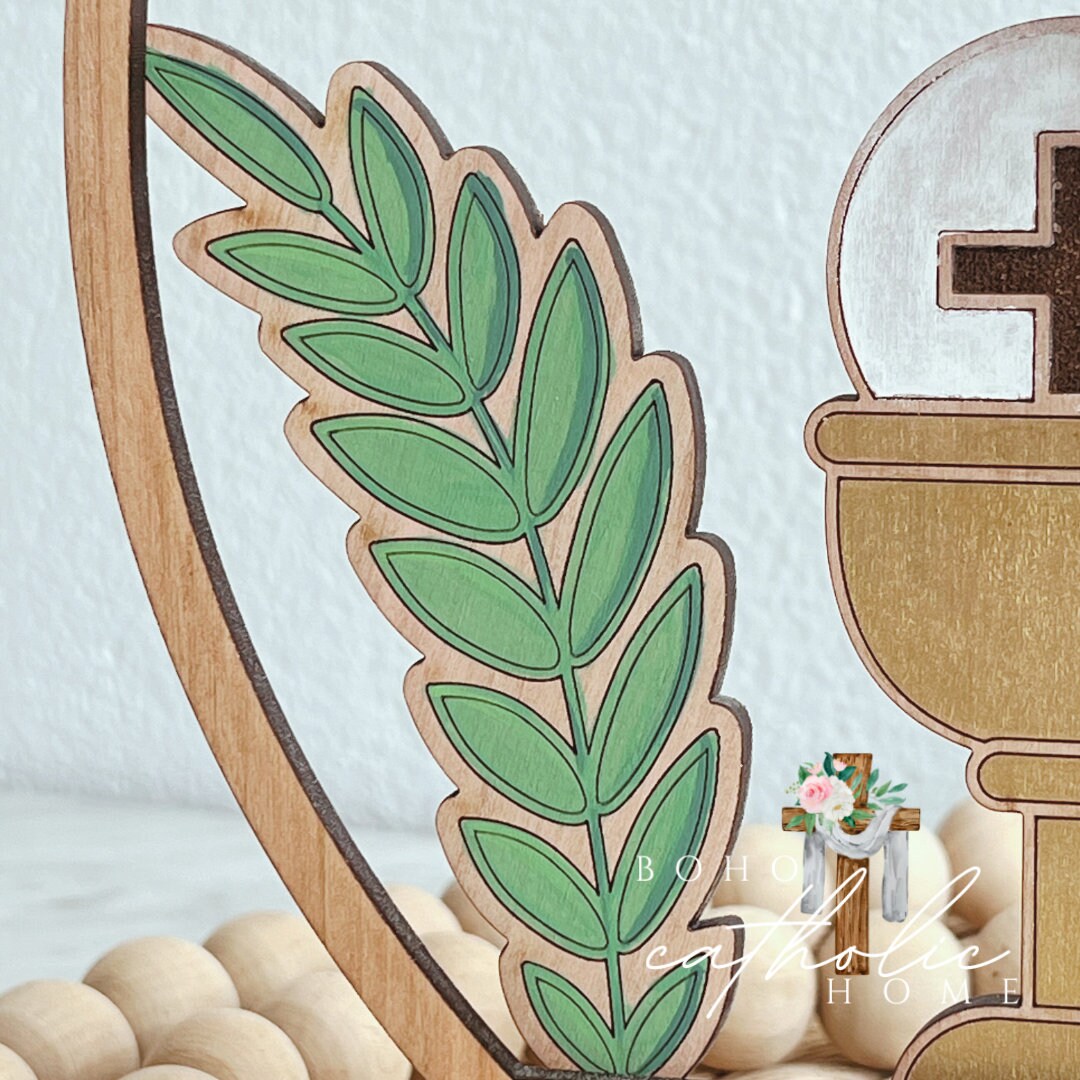 Lent Holy Week Easter Set, Lent Devotion, Candle Holder, Holy Week ...