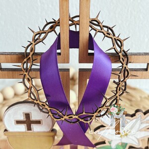 Lent Holy Week Easter Set, Lent Devotion, Candle Holder, Holy Week ...