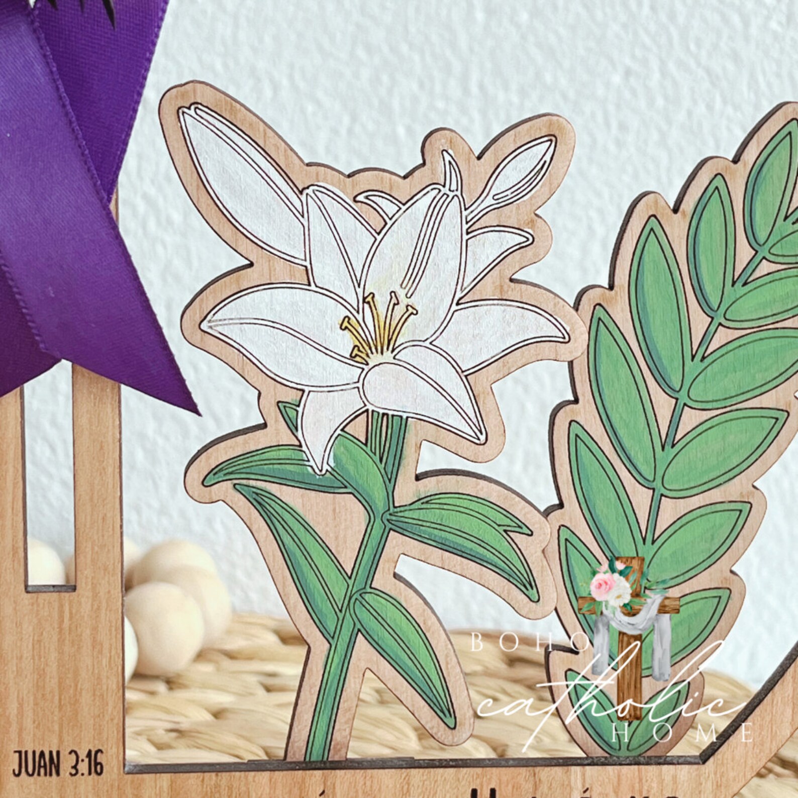 Lent Holy Week Easter Set, Lent Devotion, Candle Holder, Holy Week ...