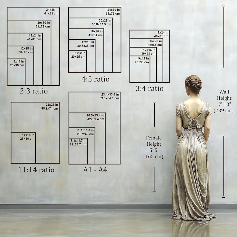 Moody Reindeer Portrait Christmas Wall Art, Printable Deer Holiday ...