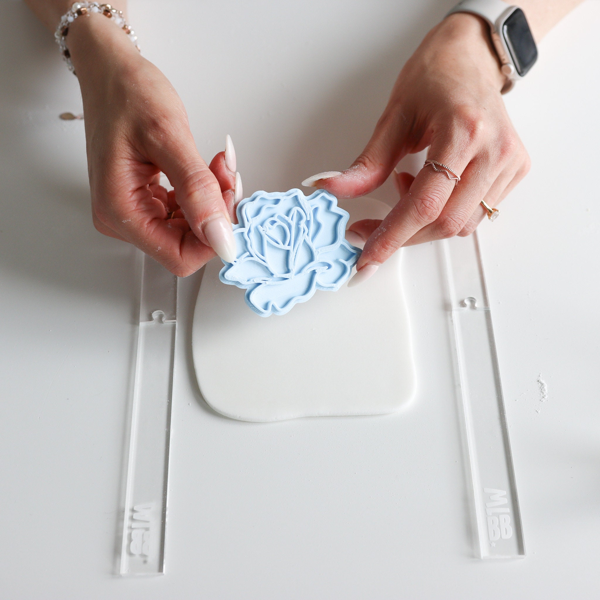 Mylittlebakebox Blooming Rose Biscuit Baking and Decorating Starter Kit ...