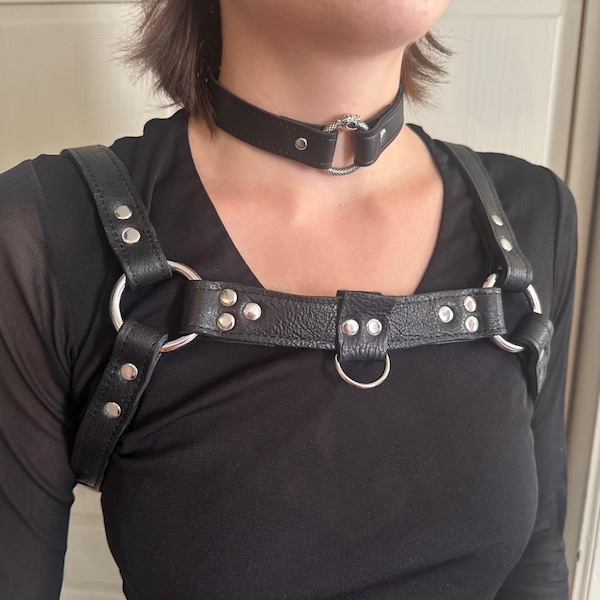 Goth Harness - Etsy