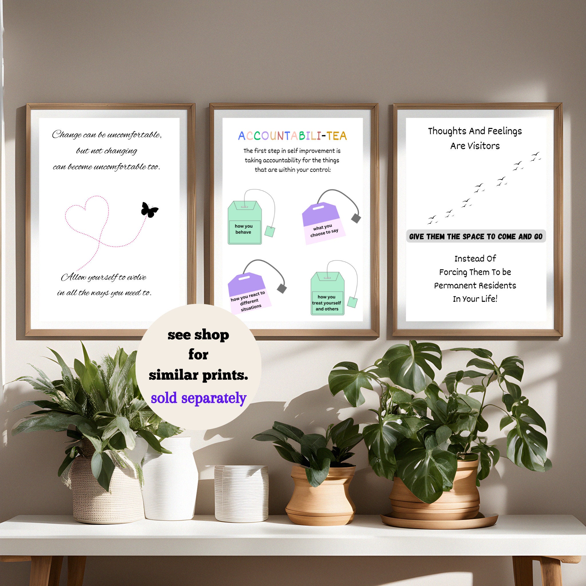 Accountability Self Awareness Poster Self Improvement Quote Growth Wall ...