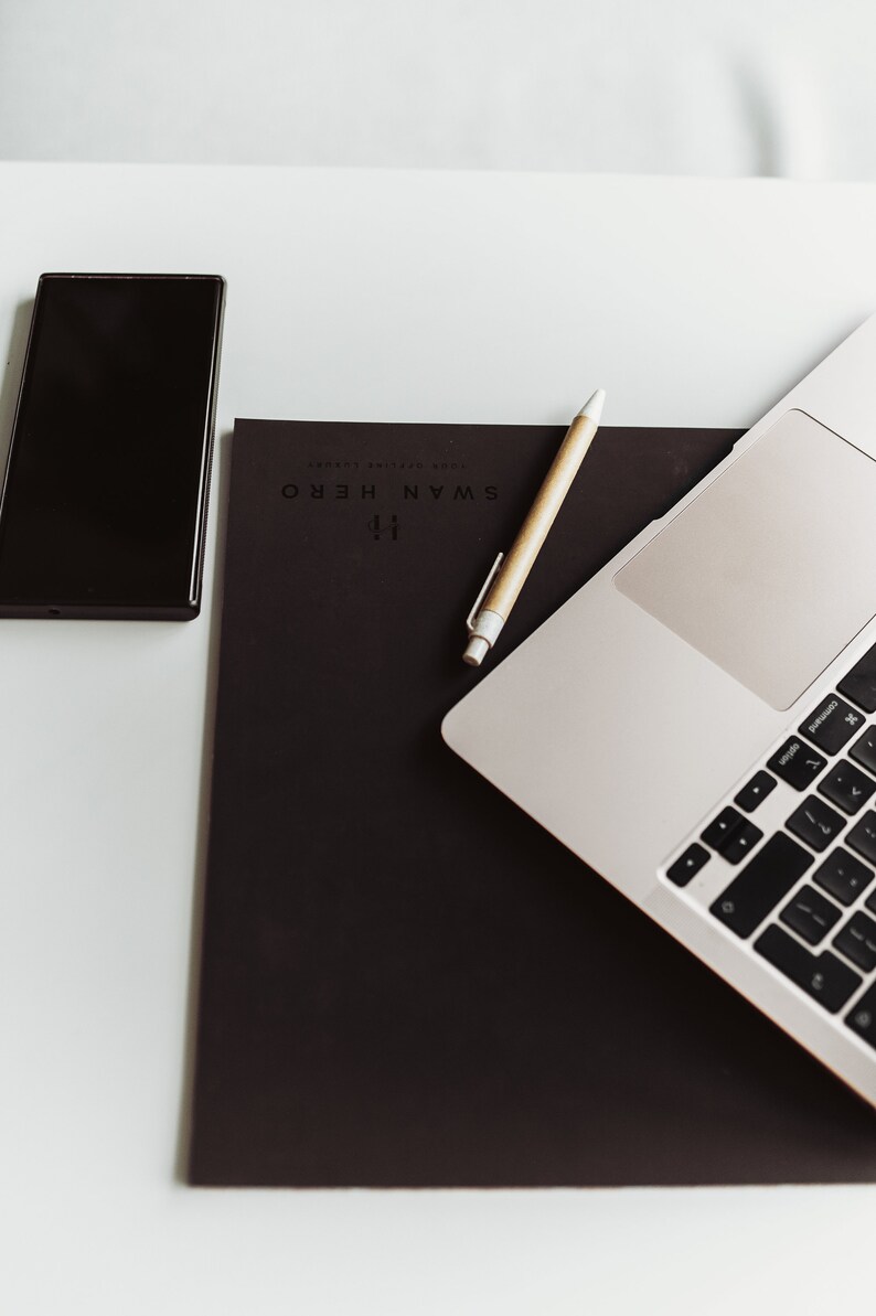 SWAN HERO EMF Antiradiation 5G Appleskin Laptop Pad Black - Etsy