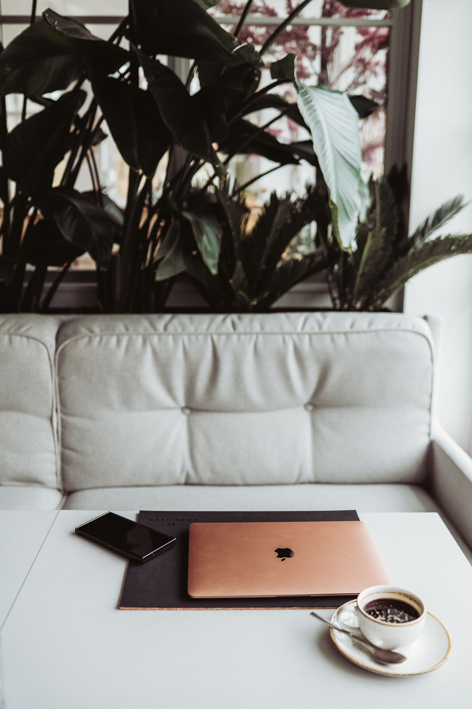 SWAN HERO EMF Antiradiation Appleskin Laptop Pad Dark Brown - Etsy