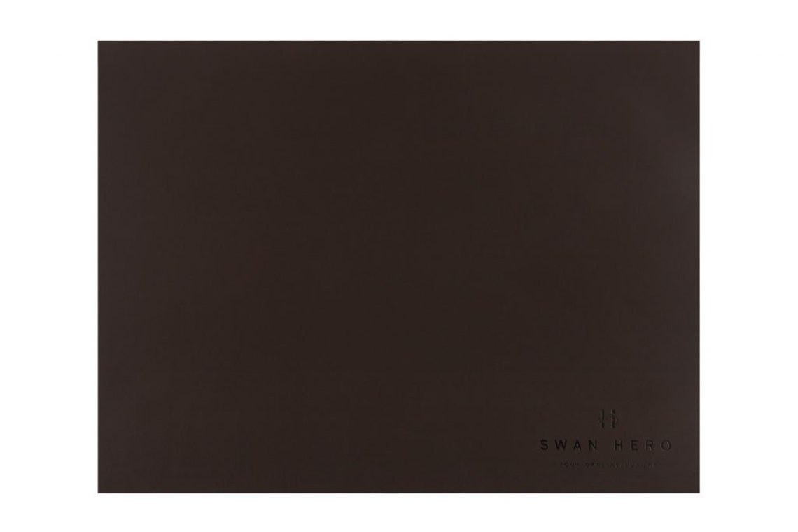 SWAN HERO EMF Antiradiation Appleskin Laptop Pad Dark Brown - Etsy