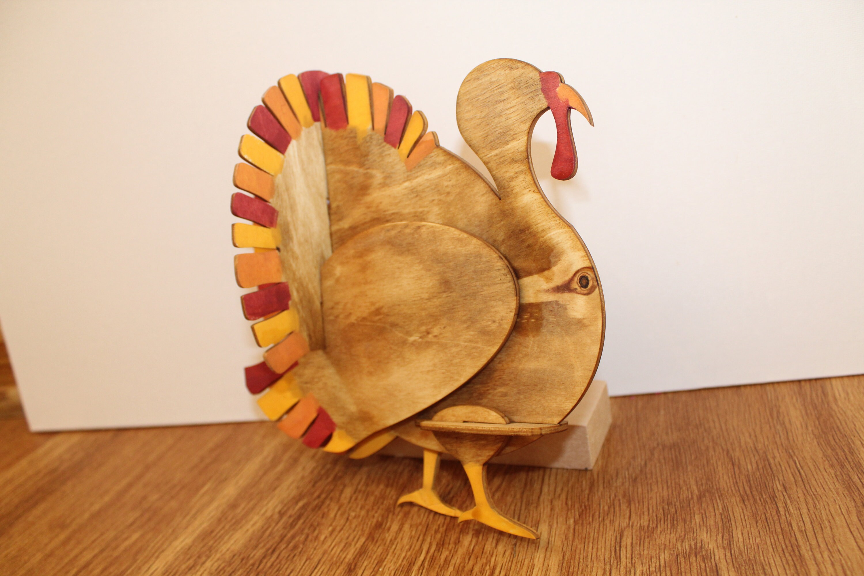 Thanksgiving Turkey Centerpiece - Etsy