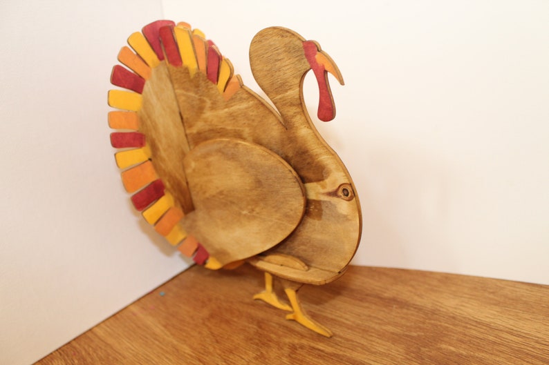 Thanksgiving Turkey Centerpiece - Etsy