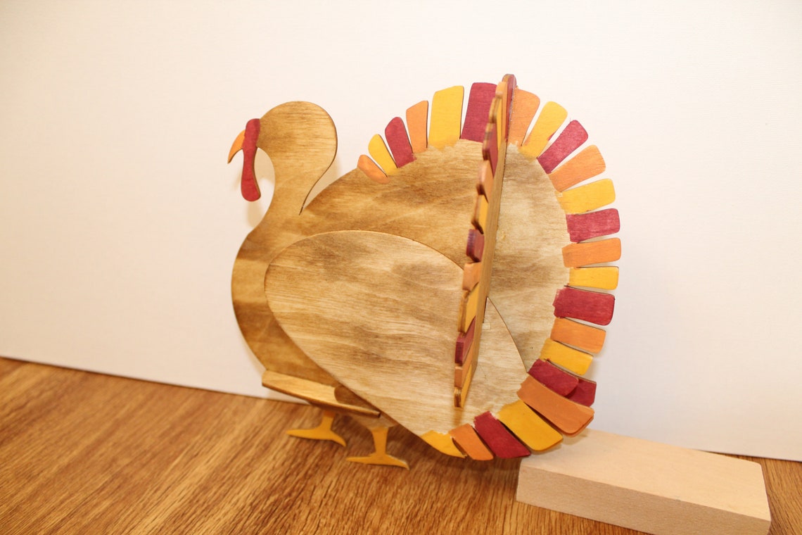Thanksgiving Turkey Centerpiece - Etsy