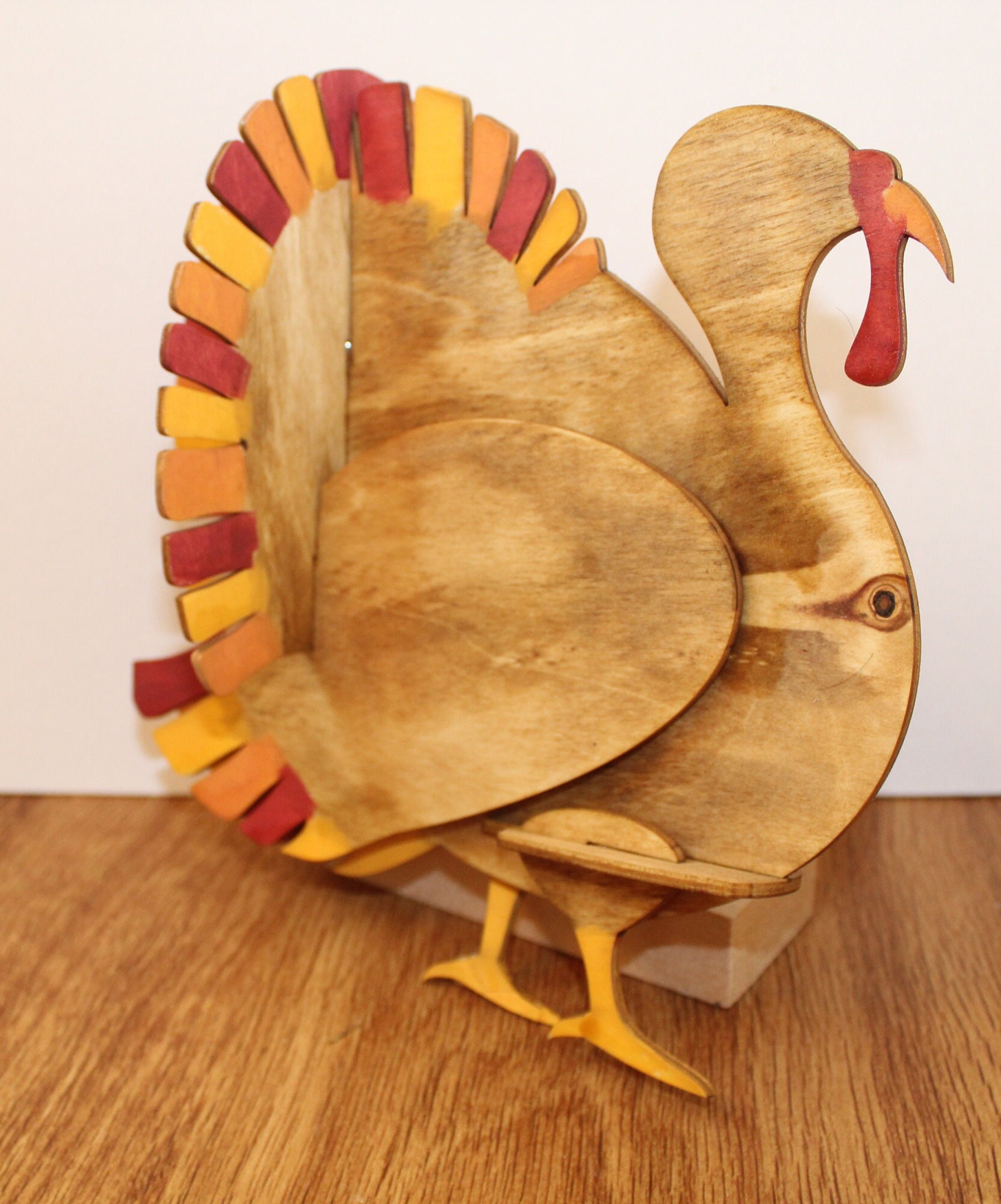 Thanksgiving Turkey Centerpiece - Etsy