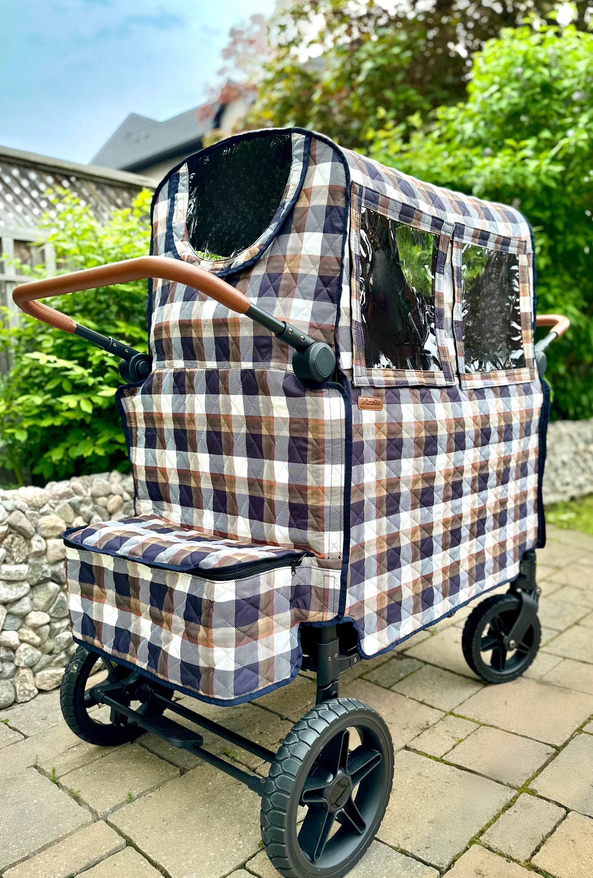 Waterproof Stroller Wagon Cover | All-weather Canopy With Windows - Etsy