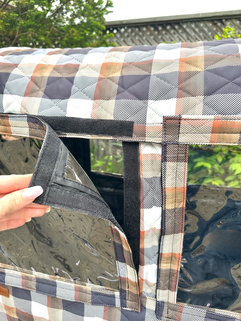 Waterproof Stroller Wagon Cover | All-weather Canopy With Windows - Etsy