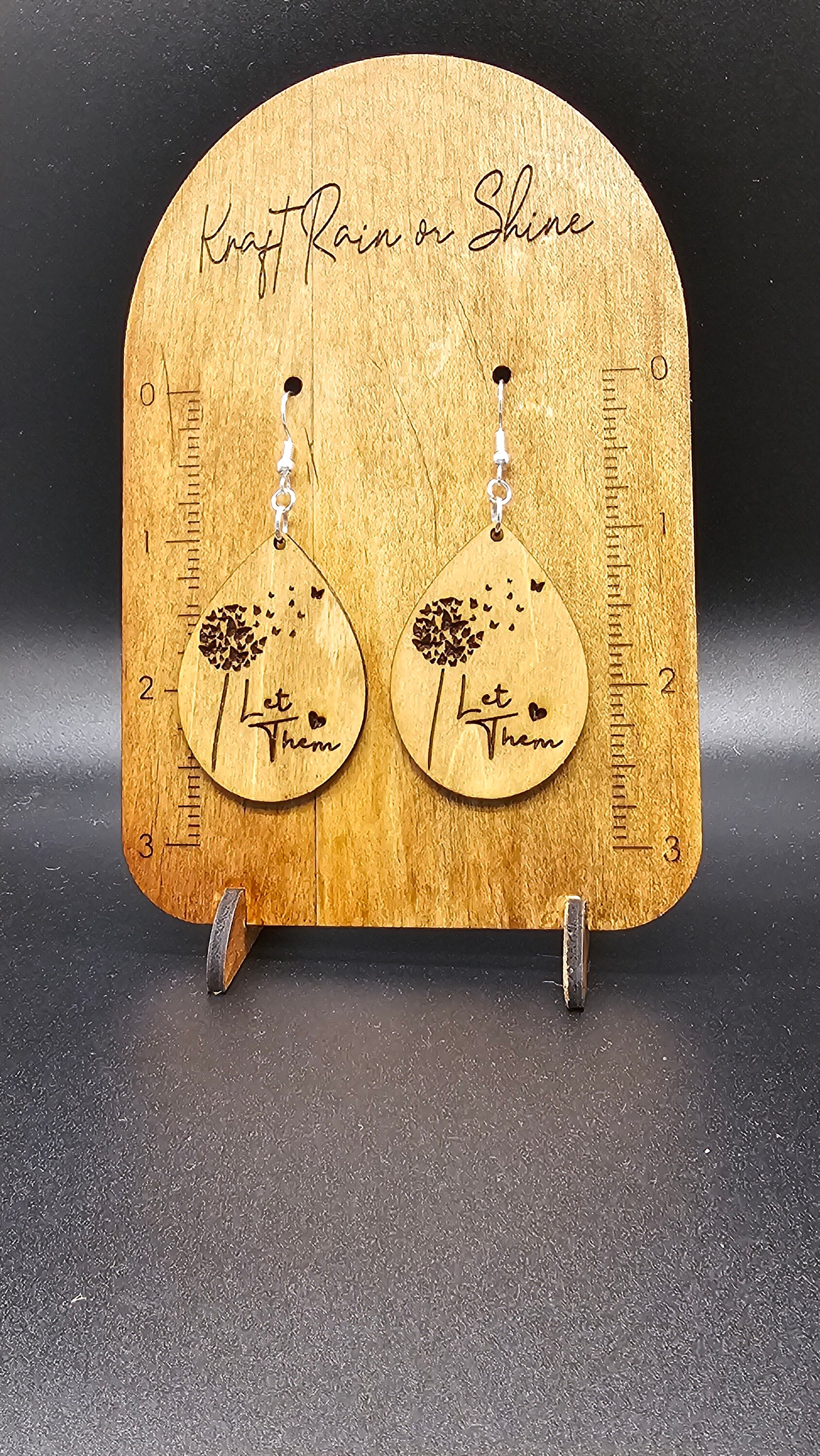 Let Them Earrings - Etsy