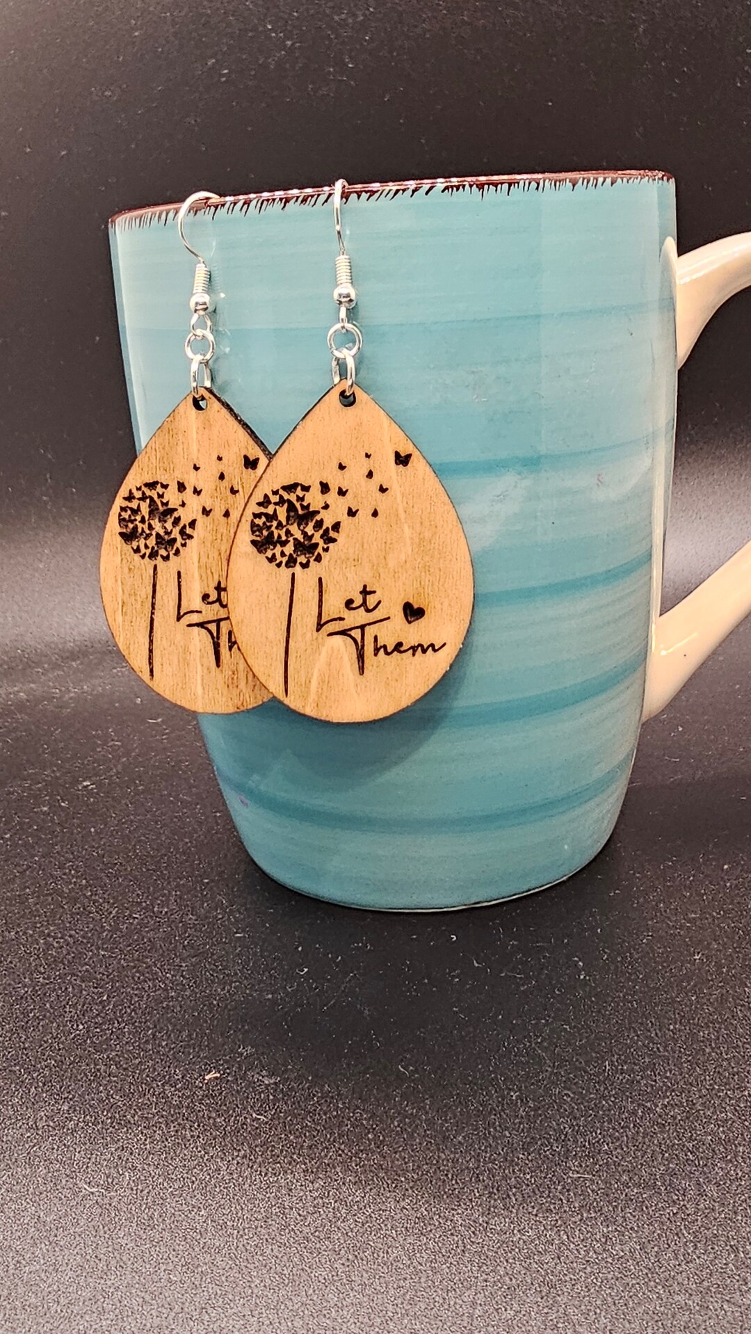 Let Them Earrings - Etsy