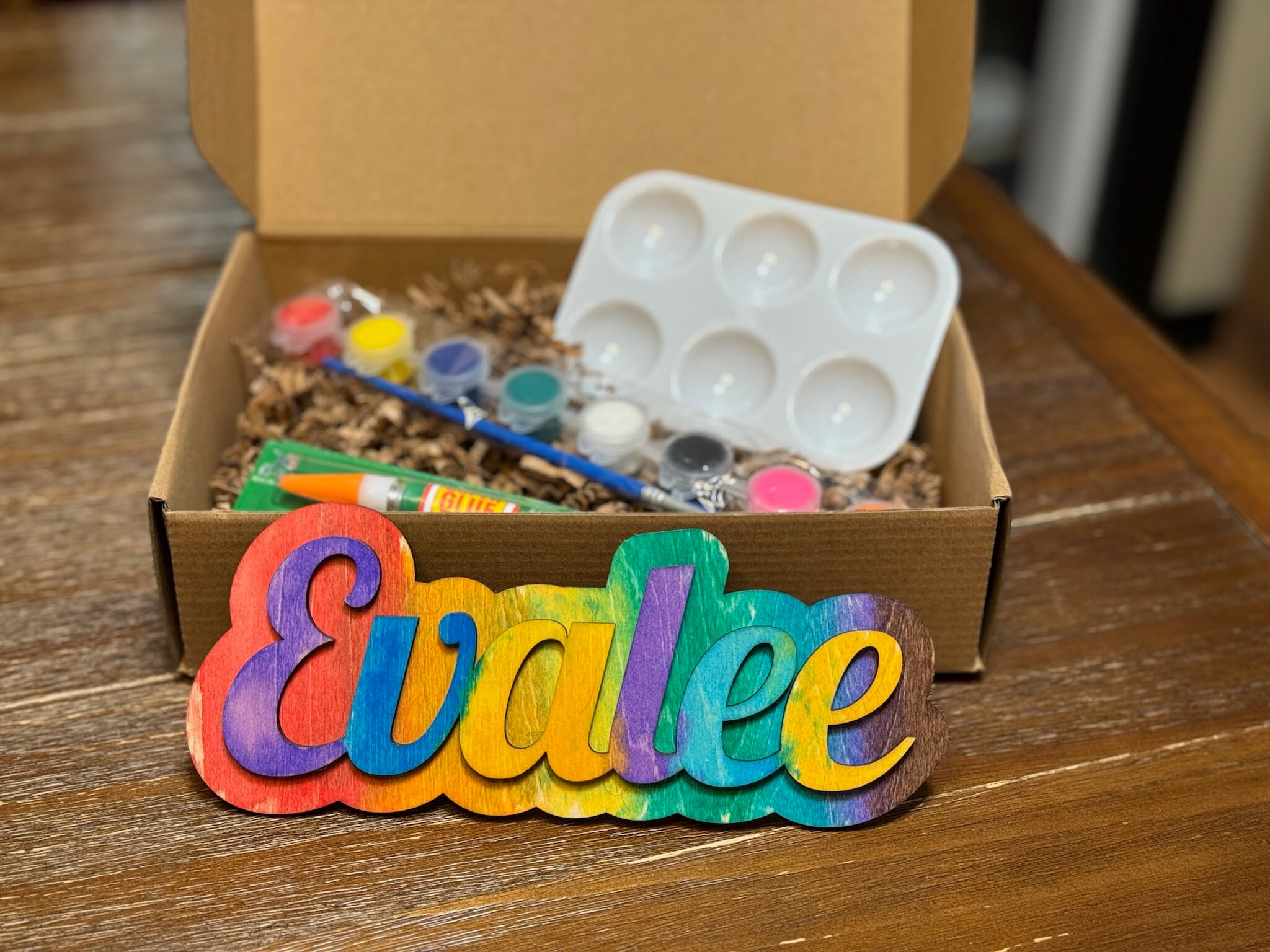 Personalized Name Sign Paint Kit | DIY Kid Crafts - Etsy