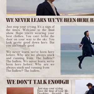 Sign of the Times Poster - Etsy UK
