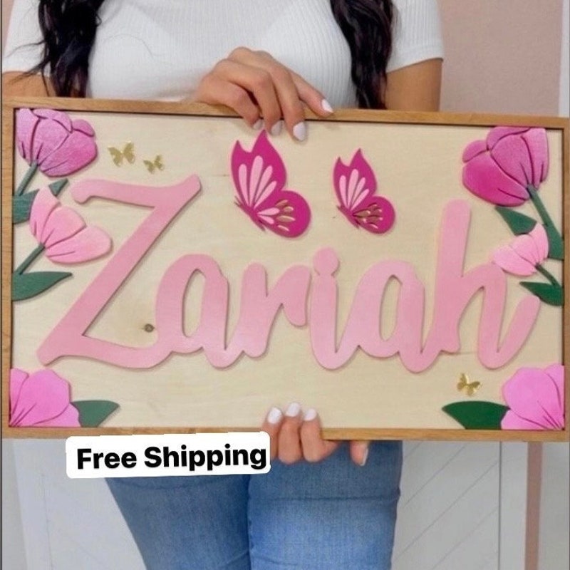 Name Wall Decor - Etsy
