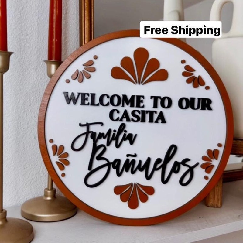 Talavera Welcome Sign - Etsy