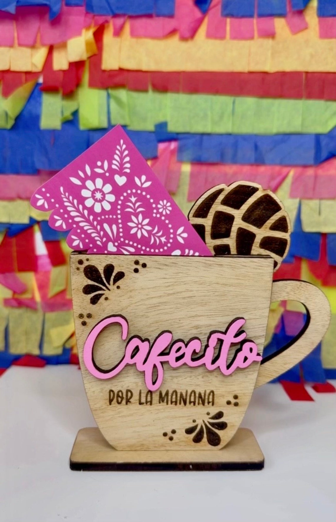Cafecito Mug Gift Card Holder, Cafecito Decor, Gift Card, Coffee Bar ...