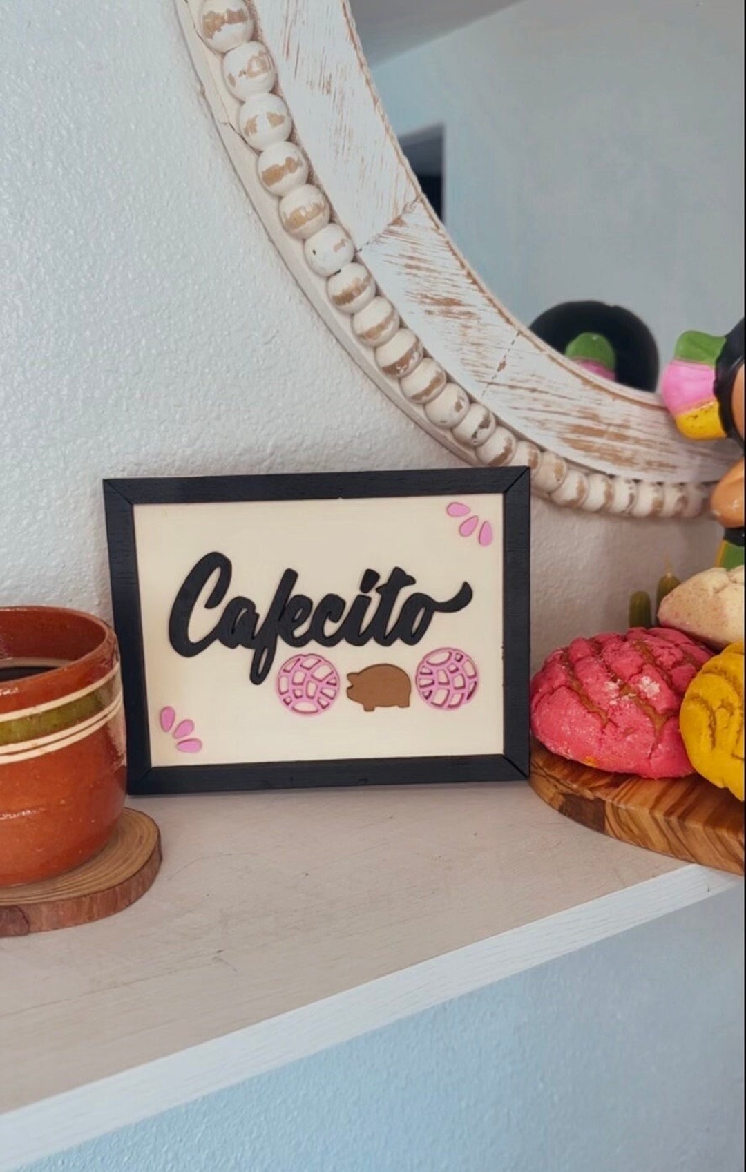 Cafecito Decor, Coffee Decor, Coffee Bar Decor, Concha Decor, Cafecito ...