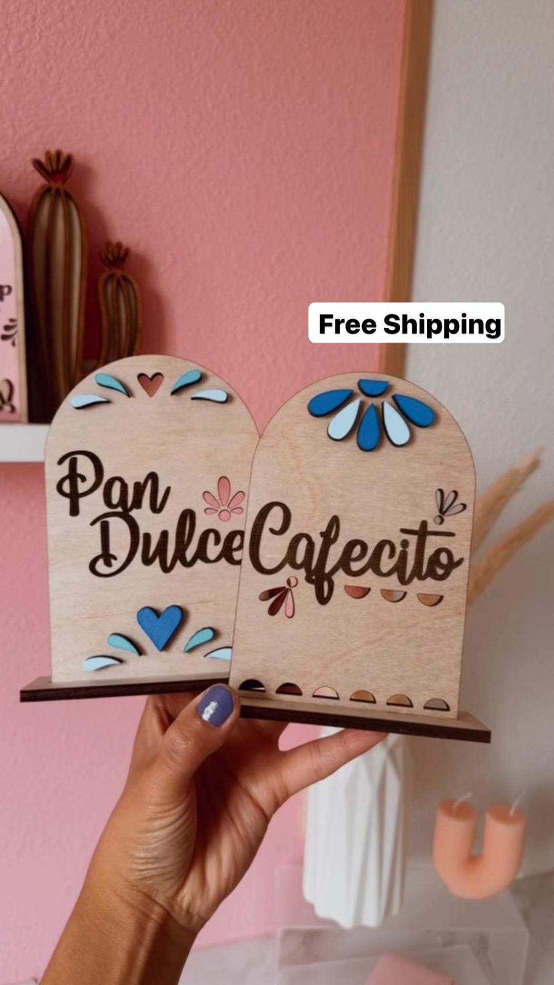 Cafecito Y Chisme Decor, Coffee Bar, Papel Picado Decor, Food Label ...