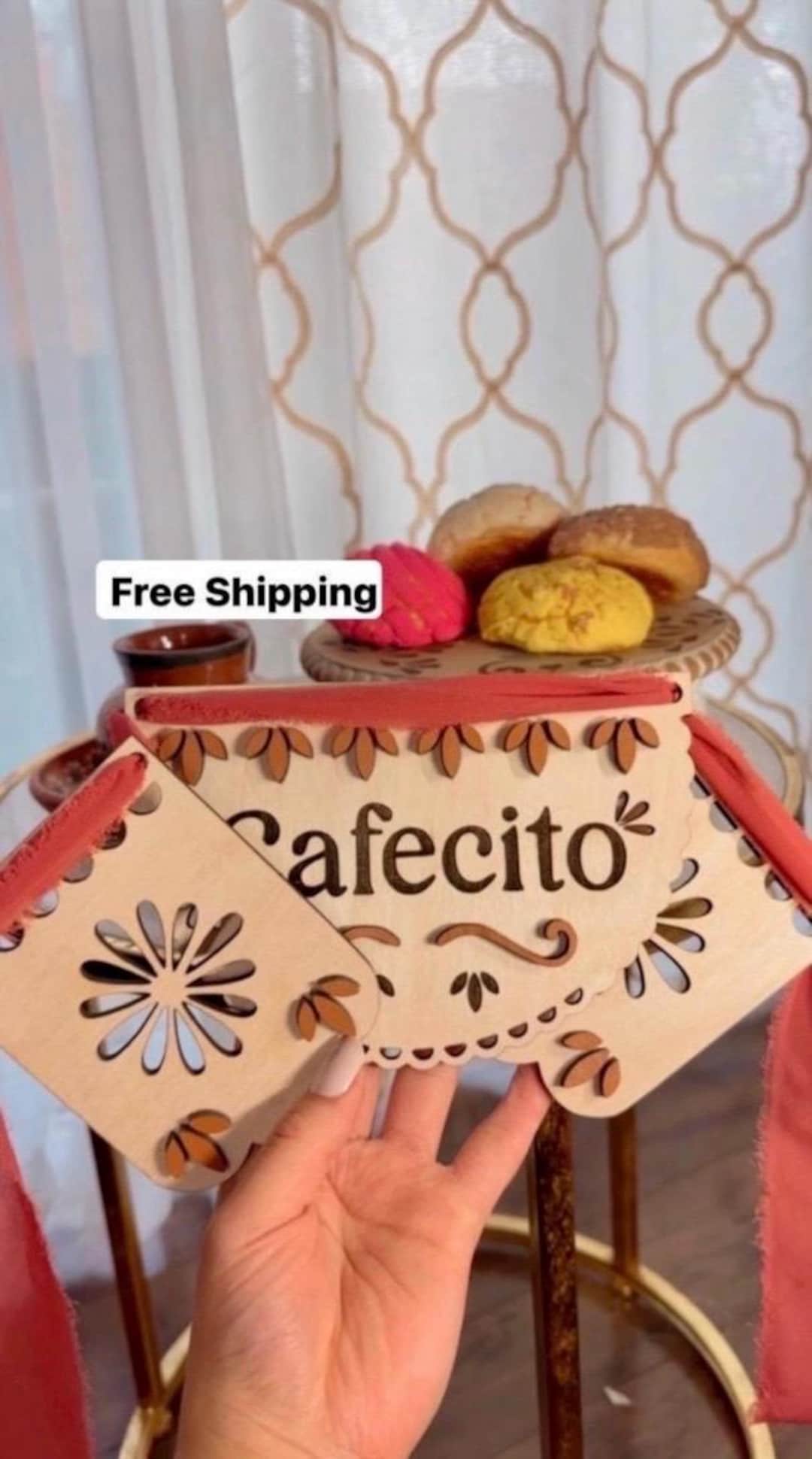 Cafecito Y Pan Dulce, Spanish Sign Housewarming Gift, Olla De Barro ...