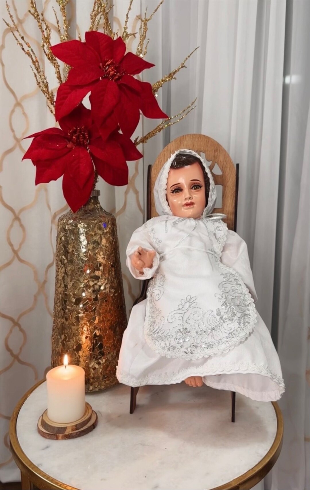 18 Inch Tall Wooden Chair Baby Jesus Chair Big Doll Chair - Etsy