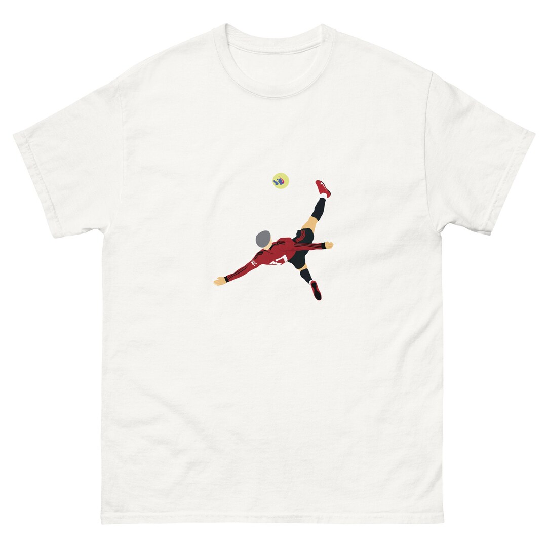 Garnacho Bicycle Kick Graphic T Shirt - Etsy