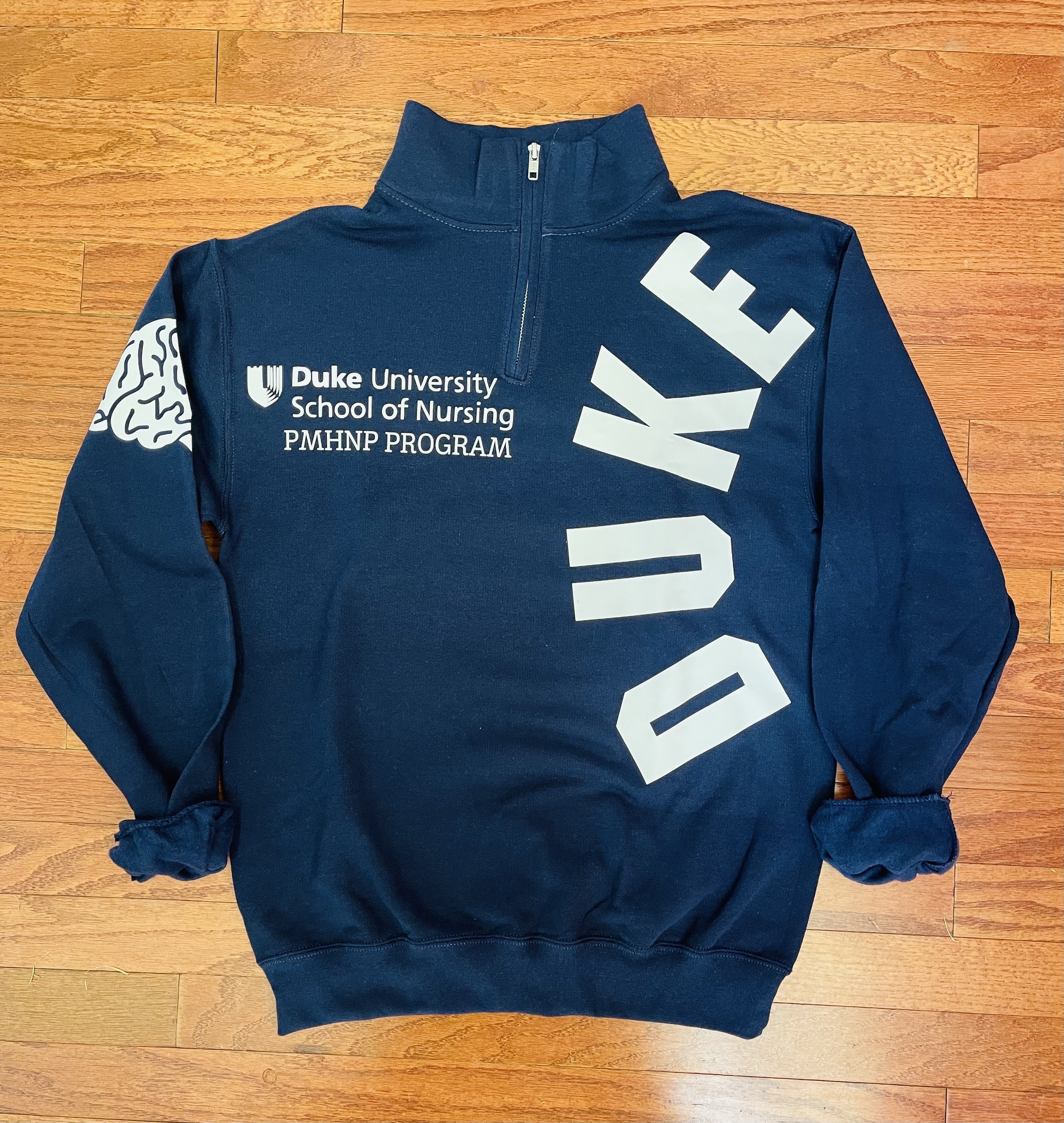 Custom Sweatshirt for Men & Women, Personalized Quarter Zip With School ...