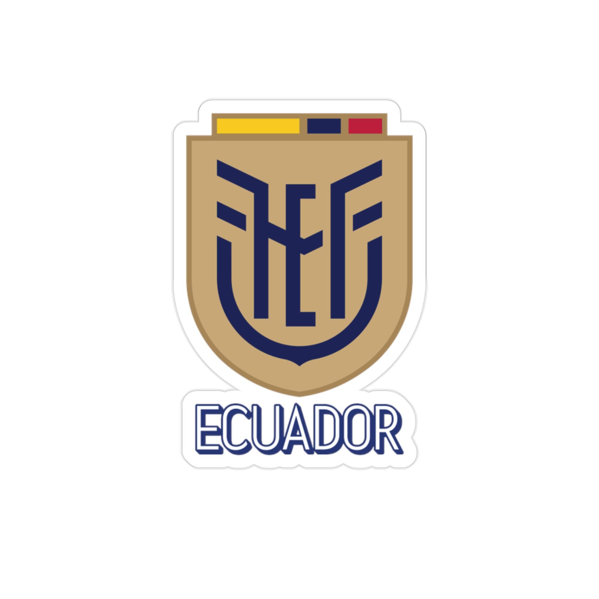 Ecuador National Soccer Team Logo Transparent Edge Outdoors Sticker ...