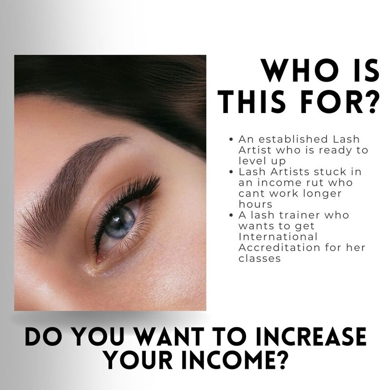 Become an Eye Lash Extensions Trainer Online, Lash Tech Educator, Coach ...