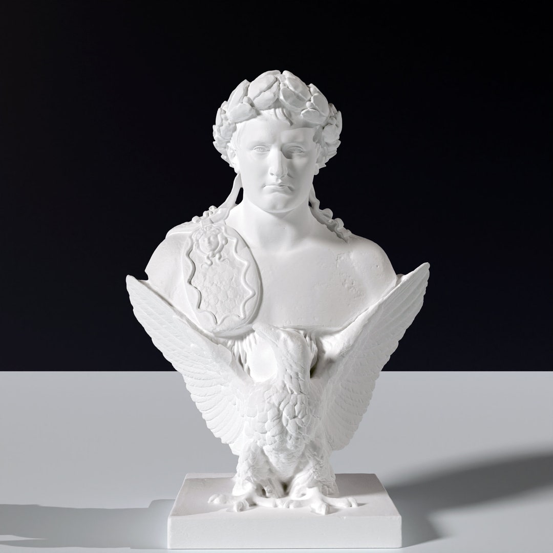 Napoleon Bonaparte 3D Printed Bust - Neoclassical Sculpture by Bertel ...
