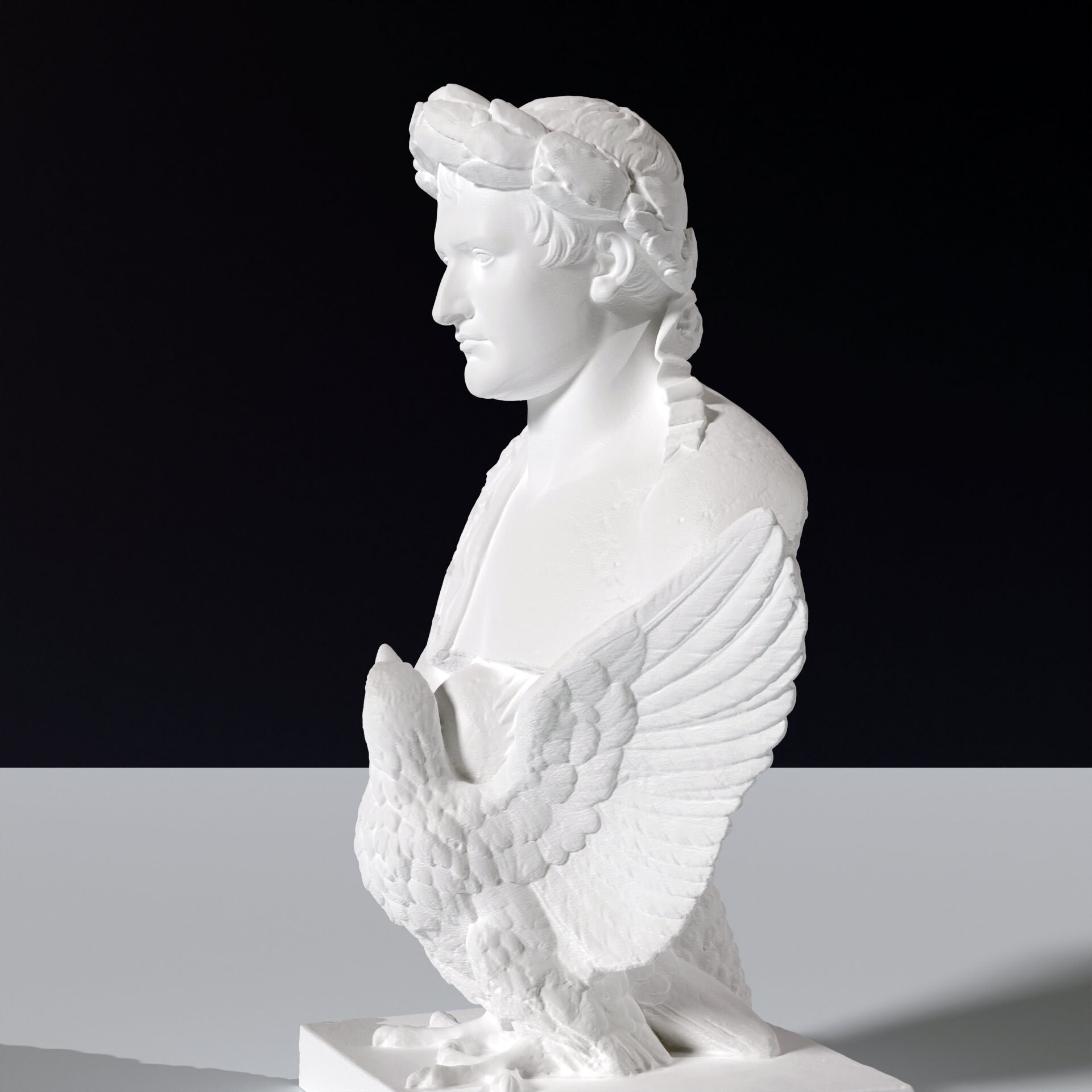 Napoleon Bonaparte 3D Printed Bust - Neoclassical Sculpture by Bertel ...