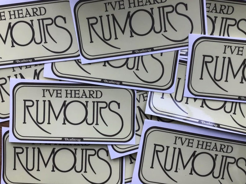 Custom FLEETWOOD MAC RUMOURS Sticker Decal - Etsy