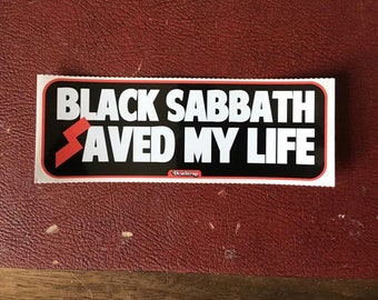 Black Sabbath Decal - Etsy UK
