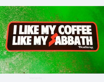 Black Sabbath Band Logo Vinyl Decal Sticker Rock Music Various Colors ...