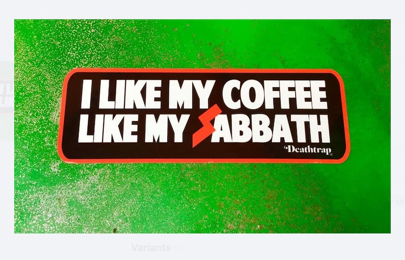 BLACK SABBATH Bumper Sticker - Etsy