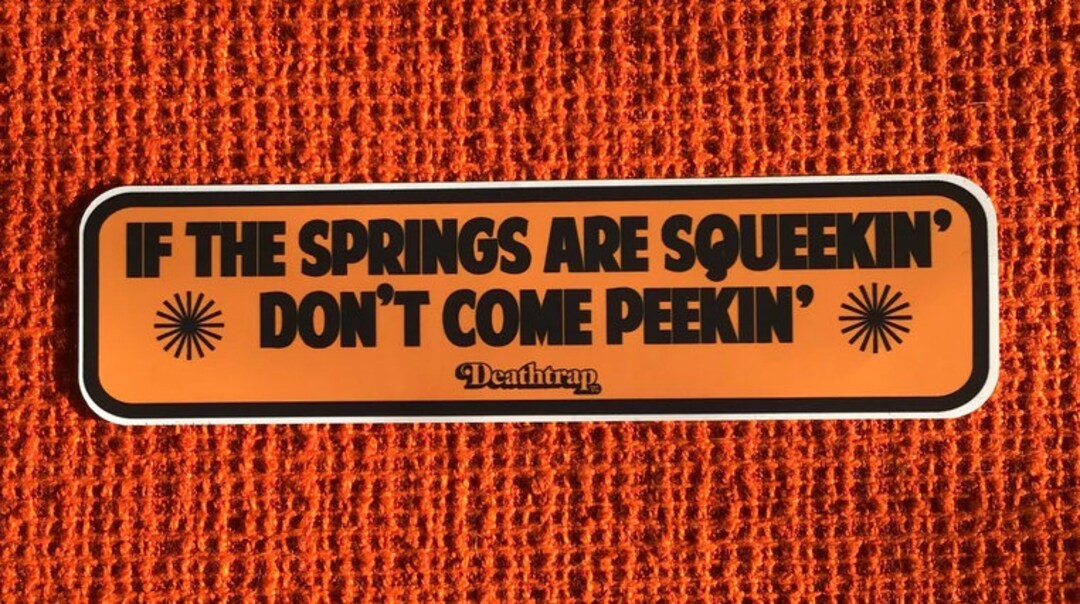 Funny Custom Vannin Sticker (variant on the Vans a Rockin Sticker!) - Etsy