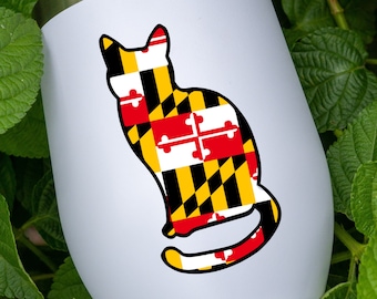 Maryland Flag Horse SVG PNG EPS | Maryland Sticker Decal Printcut Iron ...
