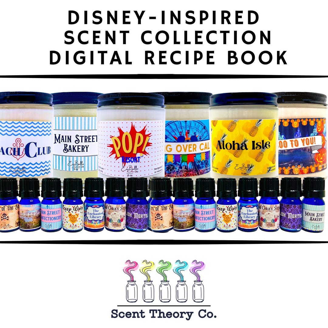 Disney-inspired Scent Recipe Book | 35 Custom Fragrance Oil Blends ...