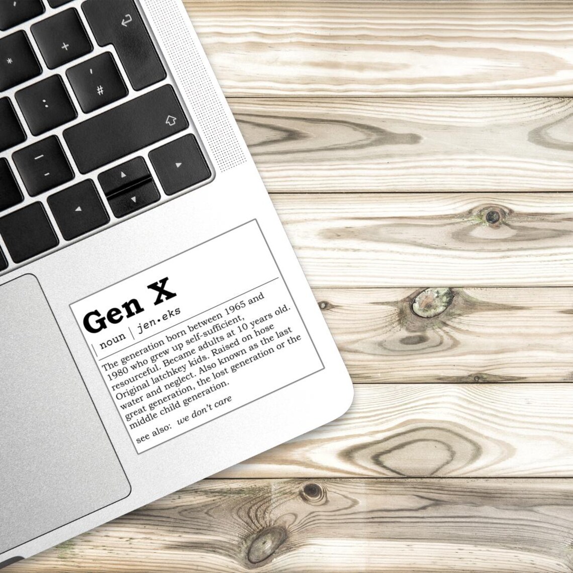 Gen X Definition SVG PNG EPS | Generation X Genx Humor | Instant ...