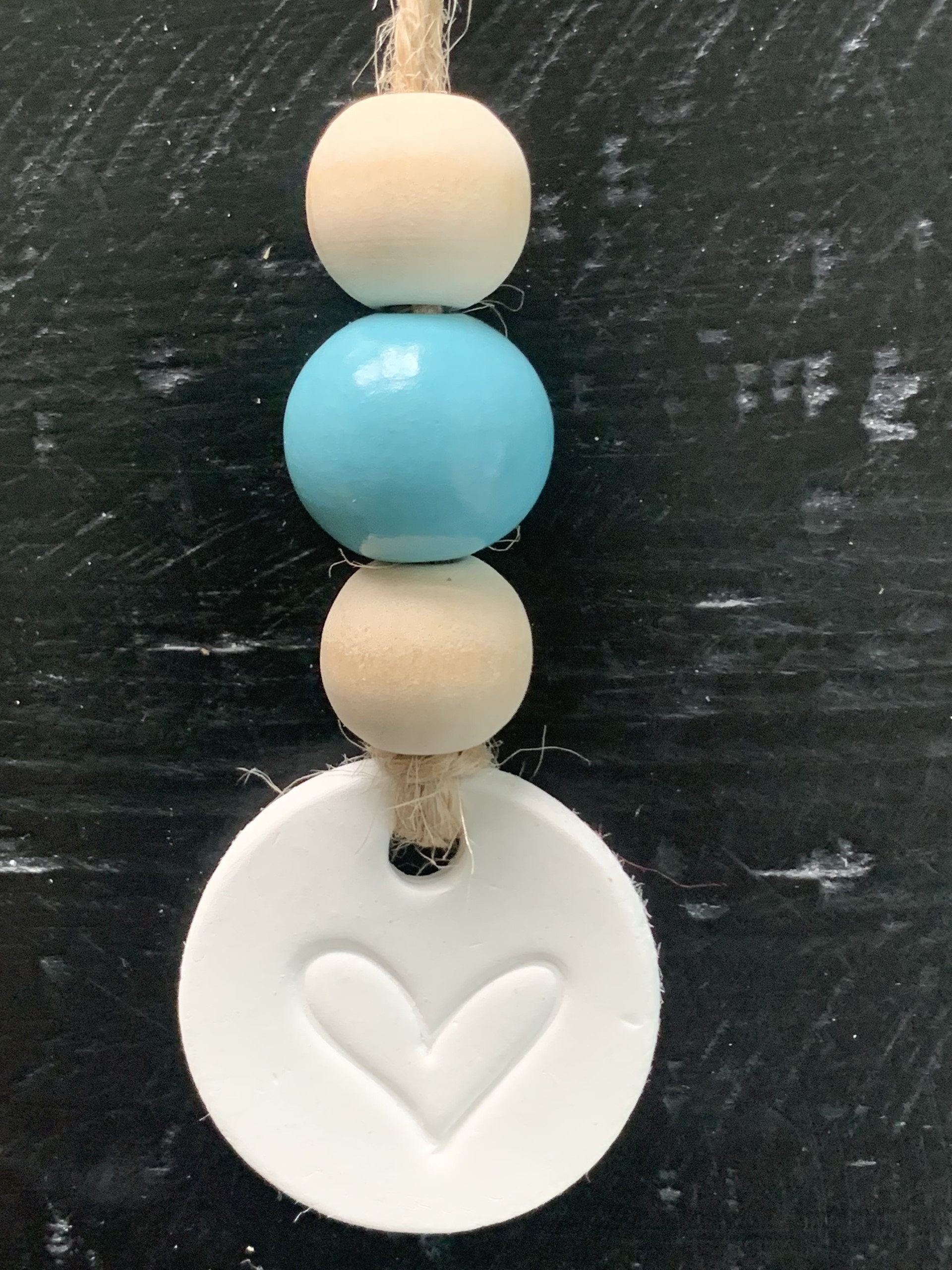 Clay Hanger Clay Car Diffuser Natural Clay Boho Accessory - Etsy