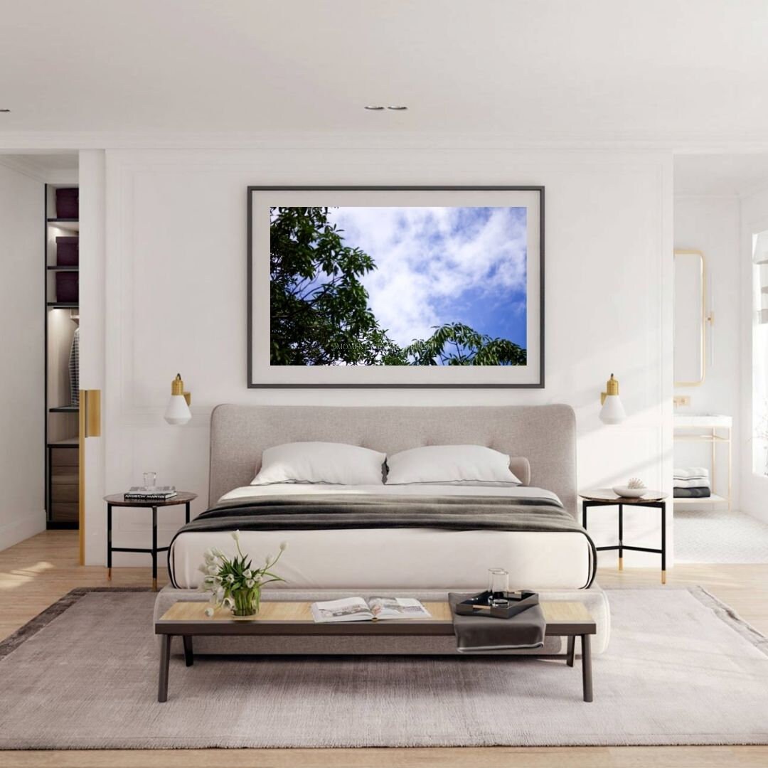 Printable Blue Sky Wall Print Decor Digital Download Wall Art Nature ...