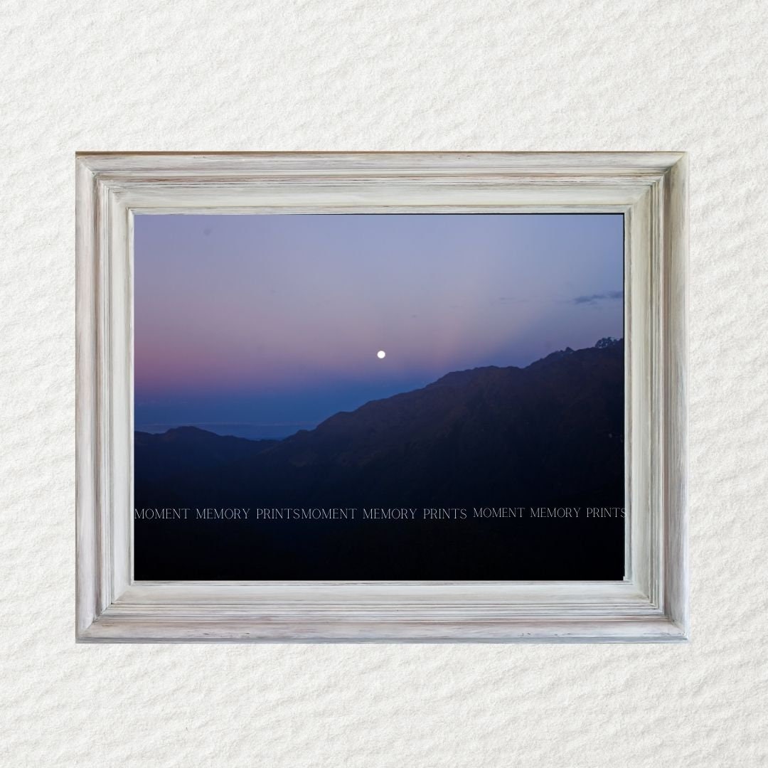 Printable Moonlight Valley Wall Print Decor Digital Download - Etsy