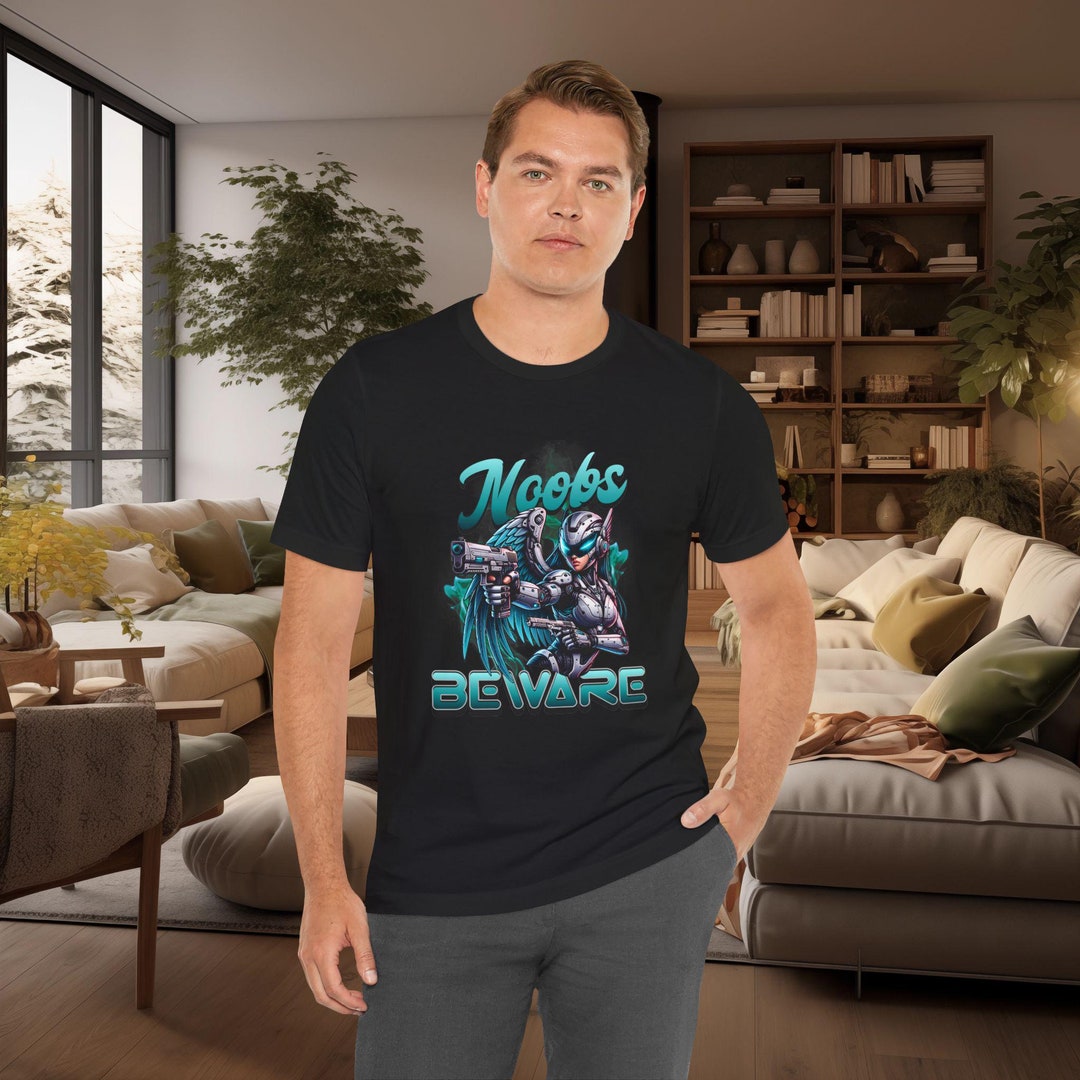 Noobs Beware - Gamer T-shirt - Etsy