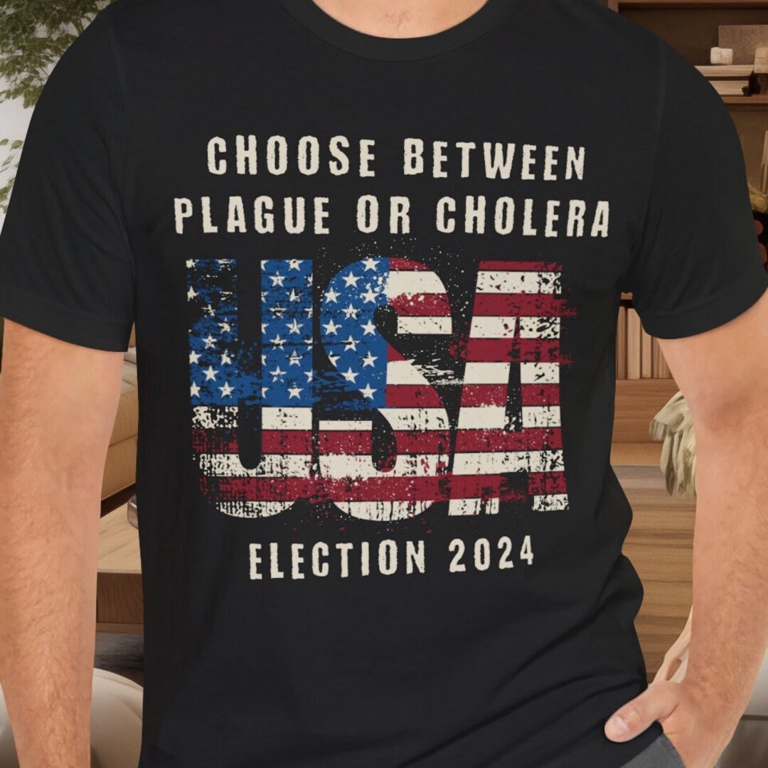 USA Election 2024 Choose Between Plague or Cholera, Political Humor ...