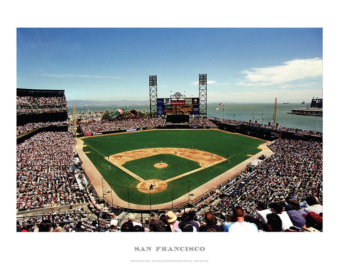 Baseball Stadium San Francisco CA Angel Stadium Major League MLB Photo ...